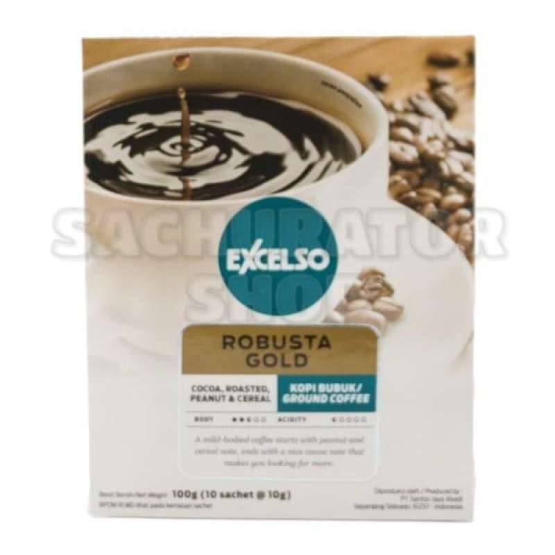 Jual Kopi Bubuk Excelso Exselso Excelco Exselco Robusta Gold Ground ...