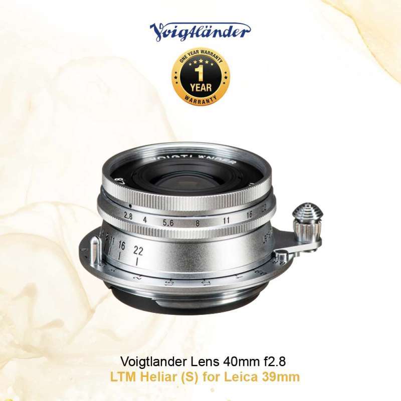 Jual Voigtlander Lens 40mm f2.8 LTM Heliar for Leica 39mm di Seller ...