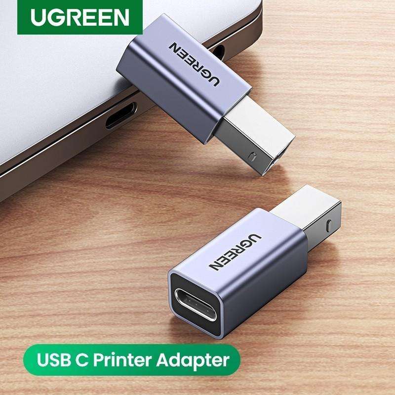 Jual UGREEN Konektor Type C Female to USB 2.0 Male Printer Adapter di ...