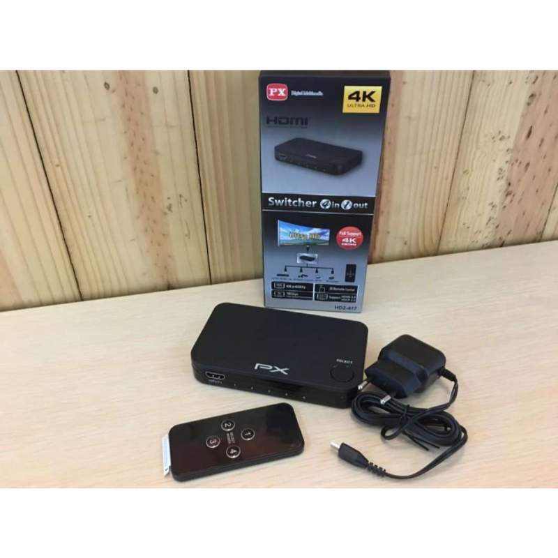 Jual Hdmi Splitter Px Hd2 417 Switcher Hdmi Hub 4 Port Input 1 Output