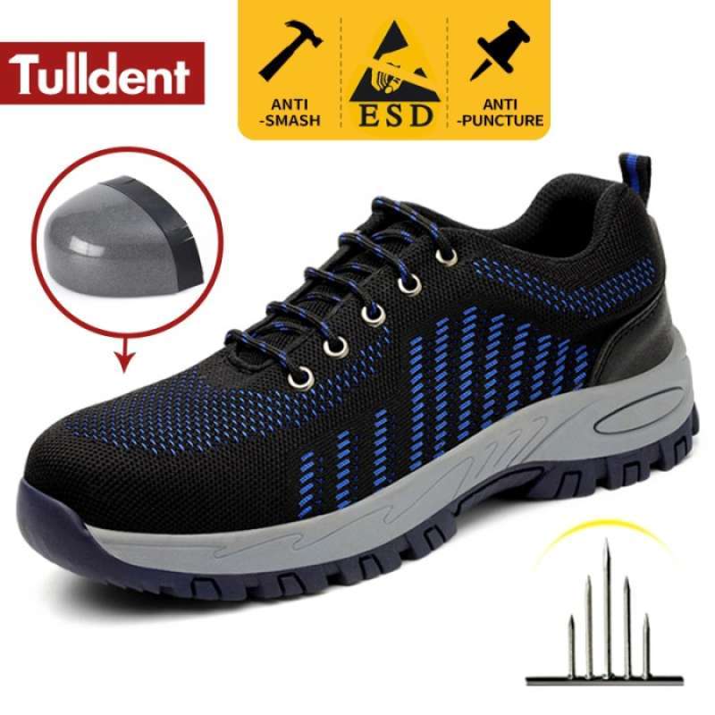 Jual Sepatu Kerja Antistatic smash-proof and stab-proof sepatu safety ...