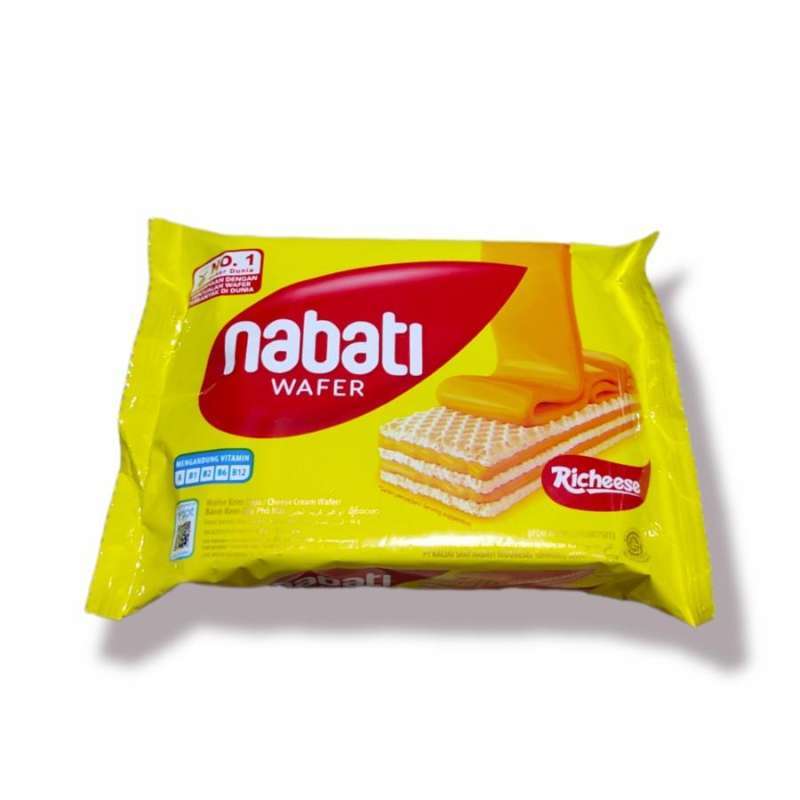 Jual Richeese nabati Wafer Keju Nabati Wafer Richeese 39 Gr rasa gurih ...