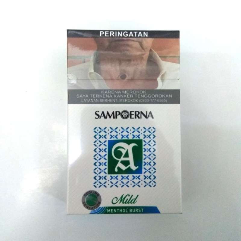 Jual Rokok Sampoerna Mild Methol Burst 16 Di Seller Minimarket Sarasa ...
