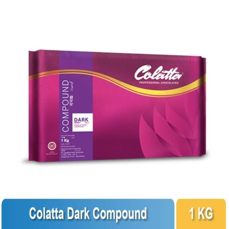 Jual Dark Chocolate Compound Colatta 1kg Kompound Cokelat Hitam di ...