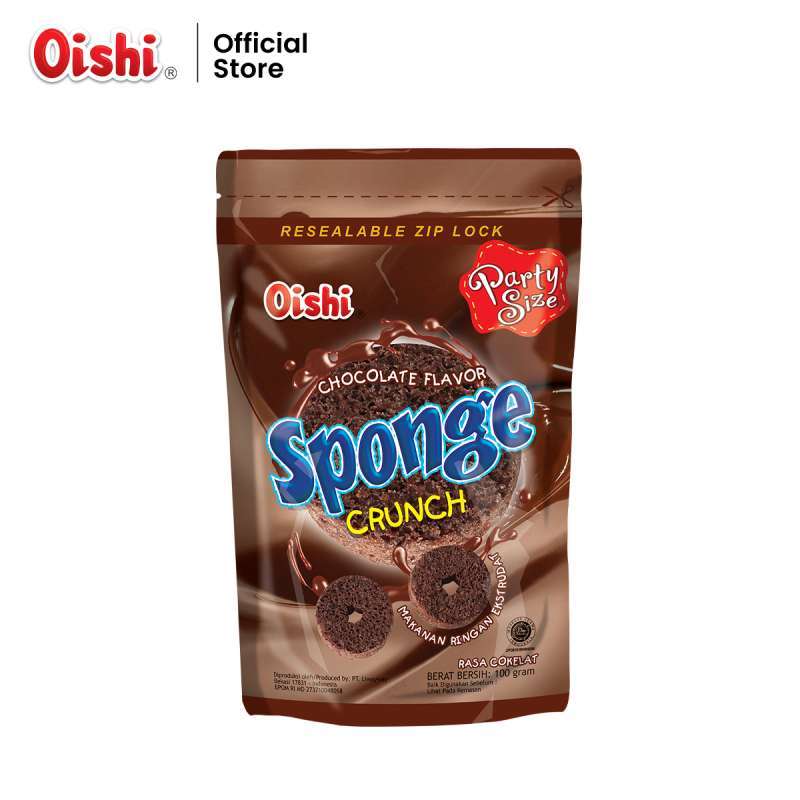 Jual Sponge Crunch Rasa Coklat - 1 Karton Di Seller Oishi Official ...