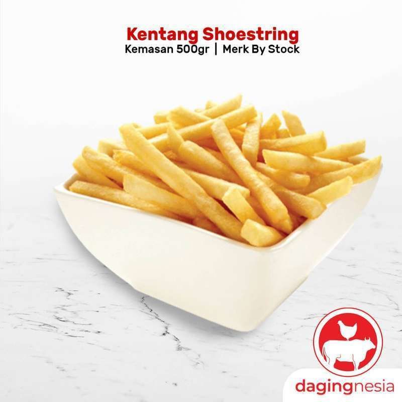 Promo Kentang Shoestring French Fries - 500gr Halal Diskon 12% di ...