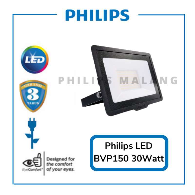 Promo Philips Led Bvp150 30watt Lampu Sorot Outdoor Murah Diskon 20% Di ...