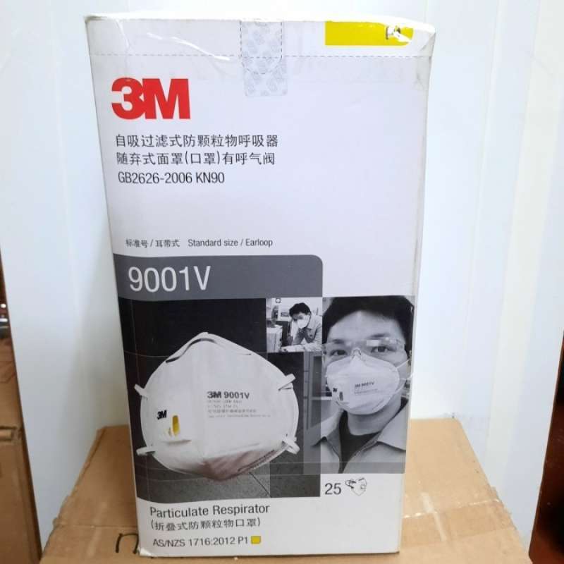 Jual Masker 3M N59 Respirator Valve 9001V Original di Seller Taylaa ...