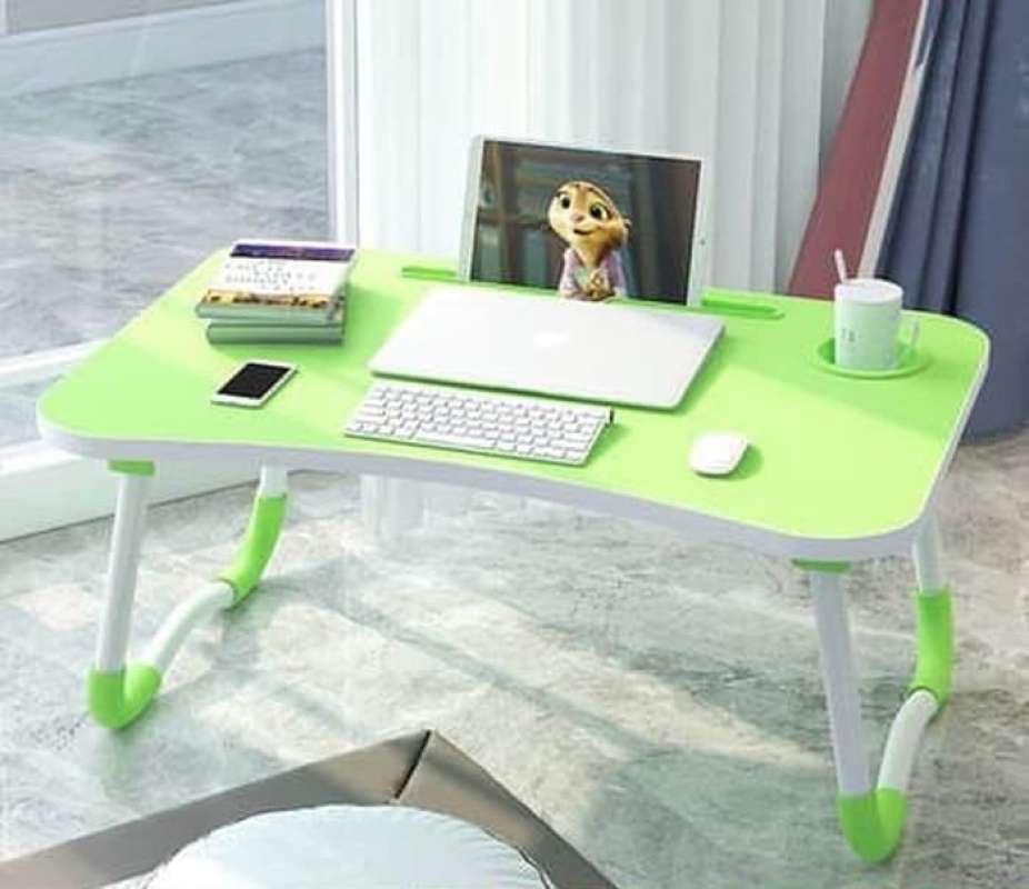 Jual Meja Laptop / Meja Belajar Anak / Meja Portabel - Hijau Di Seller ...
