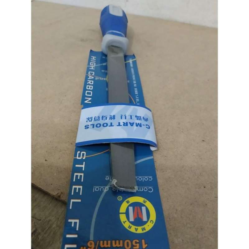 Jual Alat Penghalus Permukaan Besi Kayu 15 cm Pengikir Pipih Datar Flat ...