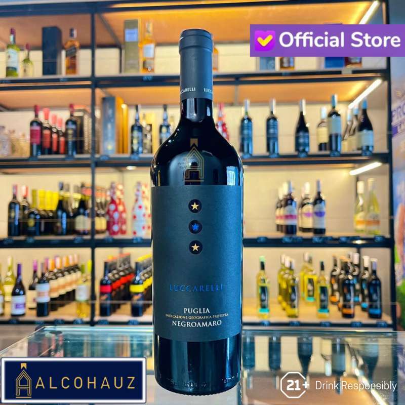 Promo ORIGINAL Luccarelli Puglia Negroamaro Red Wine Italy Itali ...