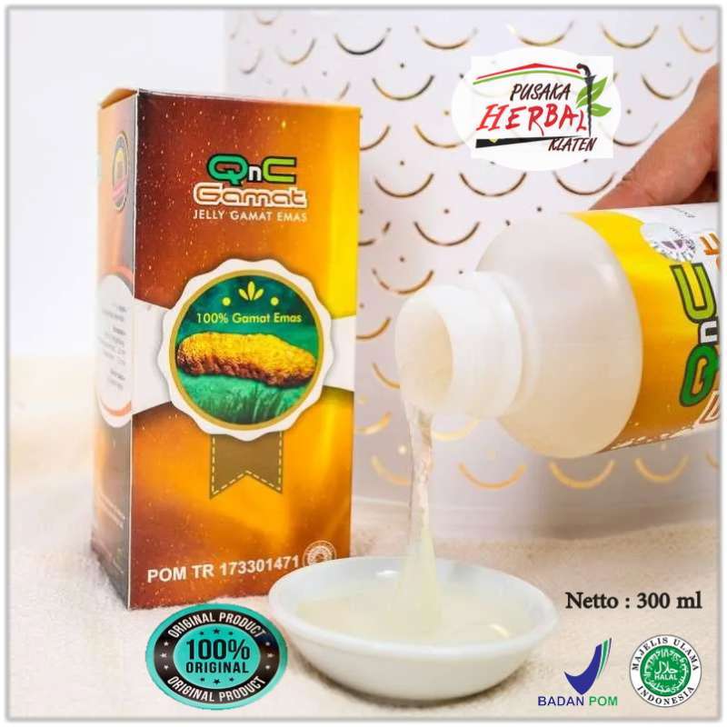 Jual Jelly Gamat Qnc-Teripang Emas-Obat Herbal Jamu Alami-Suplemen dan ...