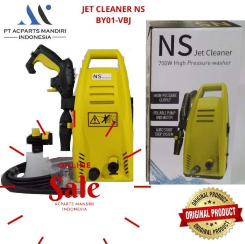 Promo Steam Jet Cleaner Ns 700 Watt Diskon 11% di Seller Damarra Store ...