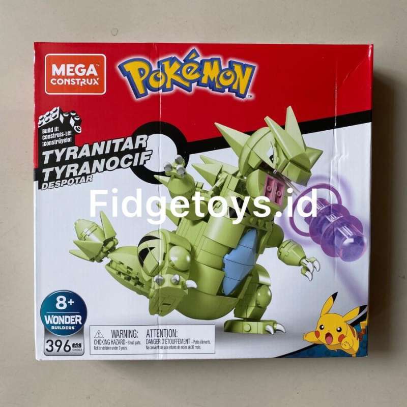 Jual Lego / Brick Mega Construx Pokemon Tyranitar di Seller fidgetoys ...