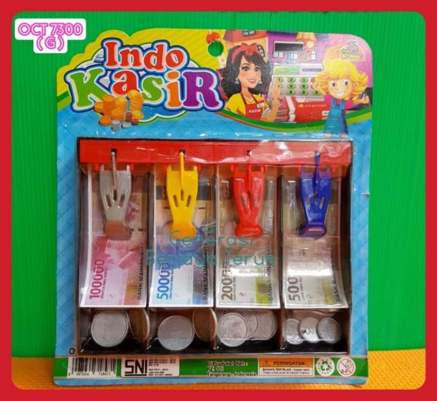 Jual MAINAN EDUKASI ANAK KASIR INDO/MAINAN KASIR KASIRAN ANAK/KASIR ...