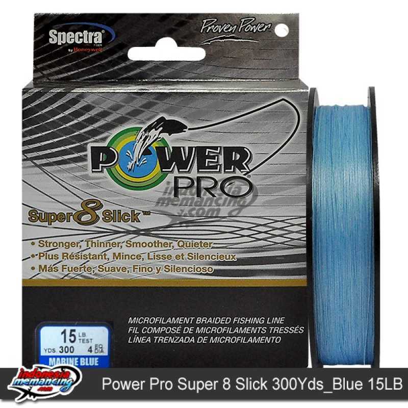 Jual Senar Pe Power Pro Super Slick 300yd - 15lbs Di Seller Jaya 01 ...