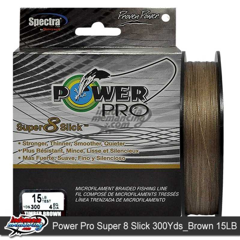 Jual Senar Pe Power Pro Super Slick 300yd - 15lbs Di Seller Jaya 01 ...