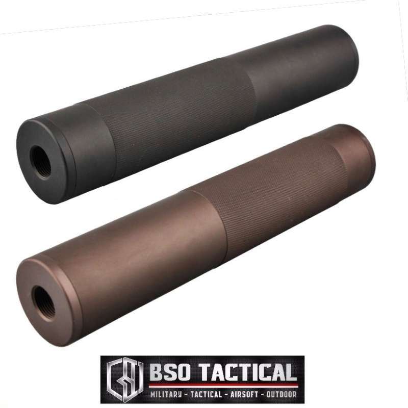 Jual NATO Tactical Suppressor M4 Rifle Silencer 14mm CW CCW Metal di ...