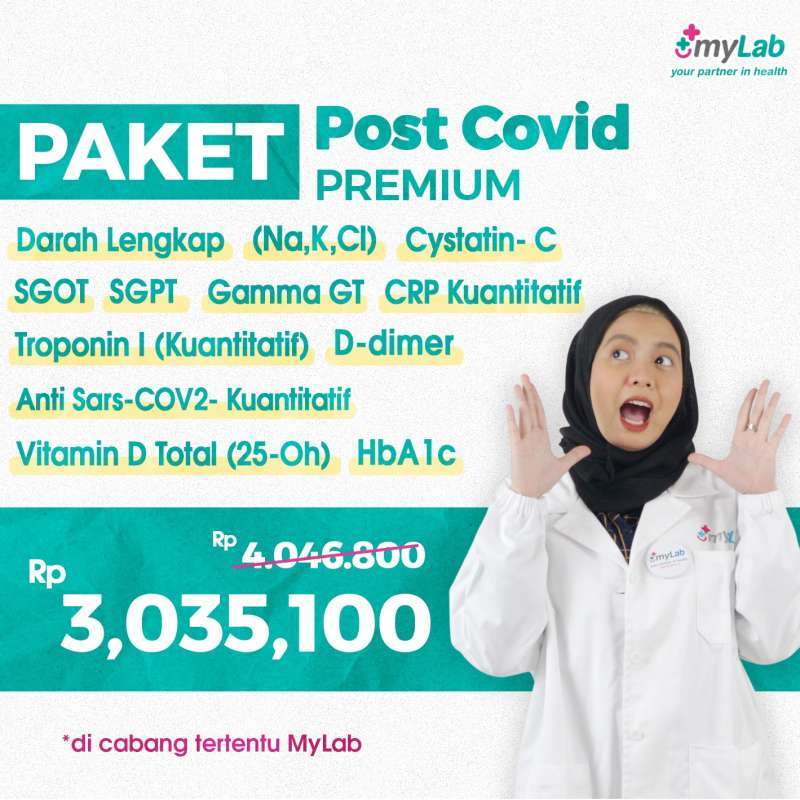Jual Voucher Paket Post Covid Premium - MyLab Indonesia di Seller MyLab Indonesia - Tebet Timur ...