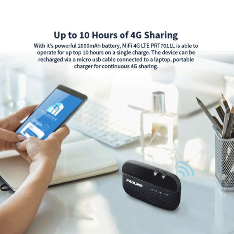 Promo Prolink Mifi 4g Lte Unlock Modem Router + Smart Home Ir Remote ...