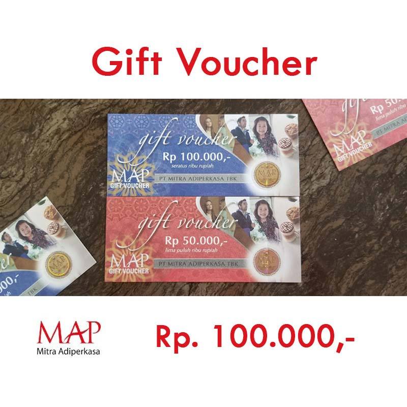 Jual MAP Gift Voucher [Rp.100.000,-] di Seller Valar Morghulis - Metro ...