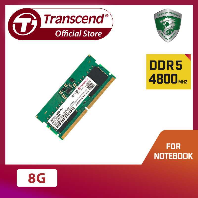 Jual Transcend SO-DIMM JETRAM DDR5 4800 [NOTEBOOK RAM] di Seller ...