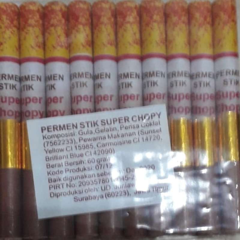 Jual Permen jadul model rokok rasa coklat isi 20 di Seller AToZphere ...