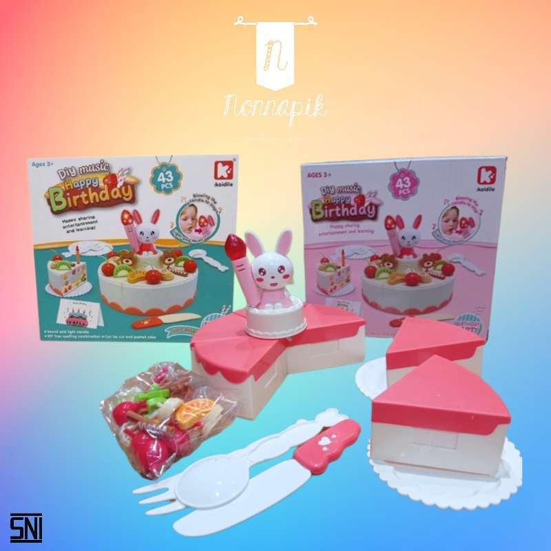 Jual Happy Birthday Cake Mainan Original Harga Termurah Juni 2024 | Blibli