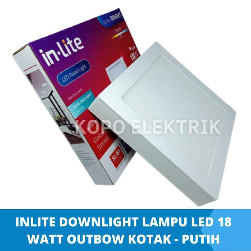 Promo InLite Lampu Panel 18 watt Outbow Lampu Downlight 18W OB Diskon ... Promo InLite Lampu Panel 18 watt Outbow Lampu Downlight 18W OB Diskon ...