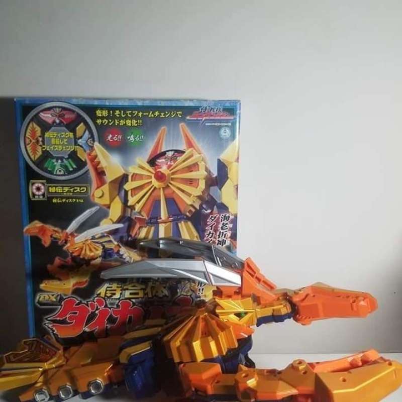 Jual Dx Megazord Daikai Oh Ebi Origami Shinkenger Power Ranger Samurai ...