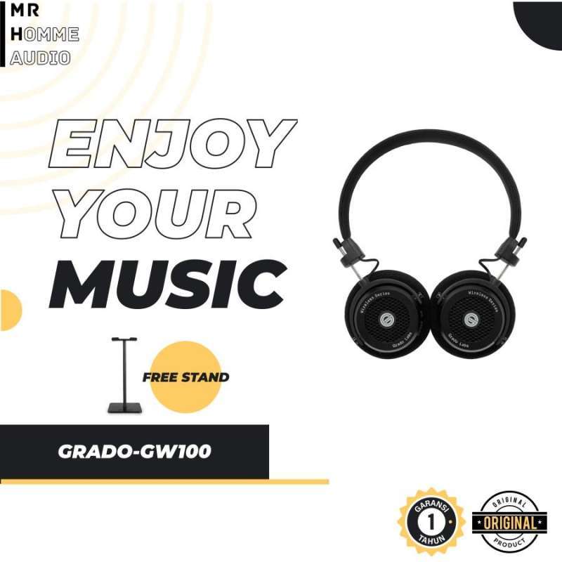 Jual Grado GW100 Hi-Fi Open Back Wireless Bluetooth Headphones / GW 100 ...