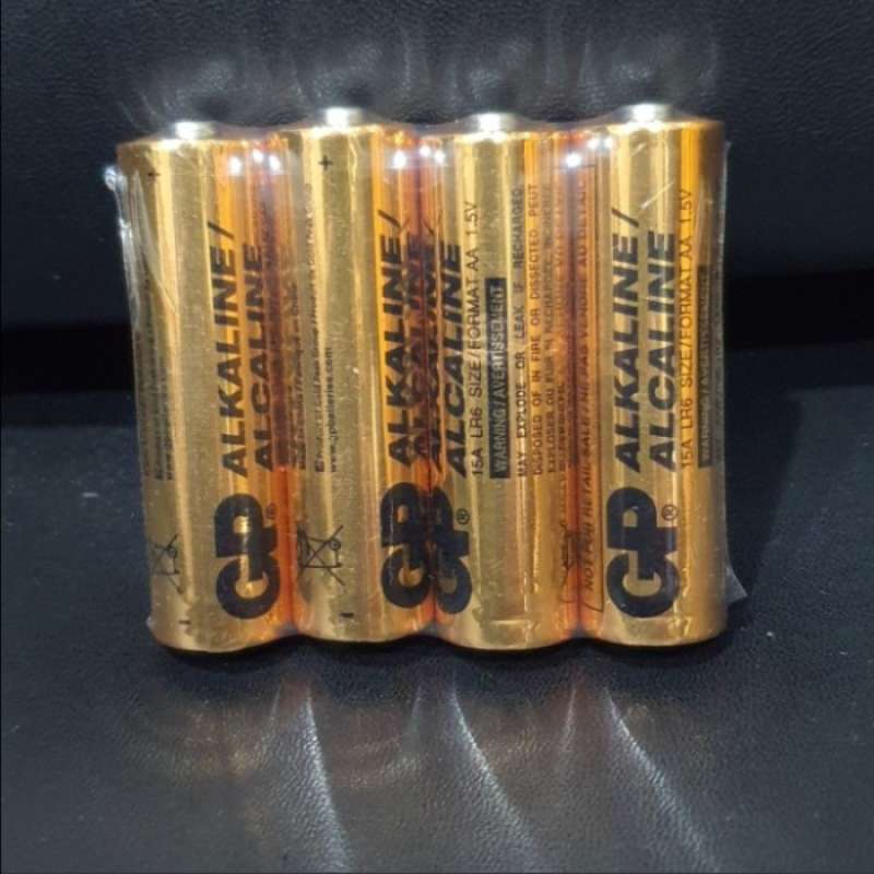 Promo BATTERY AA 2A GP BATTERIES ALKALINE ALCALINE GOLD PEAK MAINAN ...