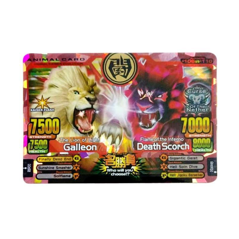 Jual Animal Kaiser Ultra Galleon vs Death Scorch EVO8DX Mainan Kartu di ...