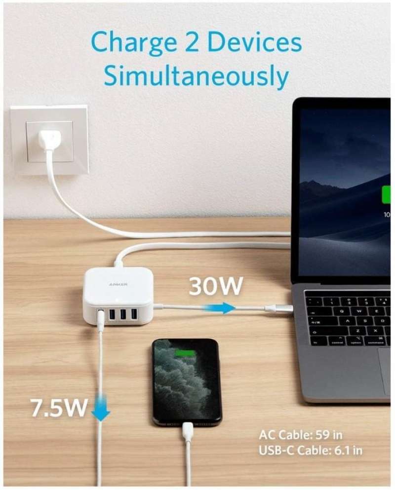 Jual Anker A2057 Powerport Expand 5-in-1 - Usb And Type-c Output With ...