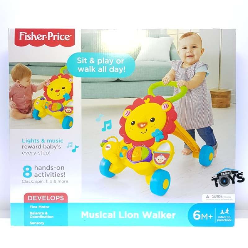 Promo Fisher-Price Musical Lion Walker Diskon 11% di Seller ANABELLA ...