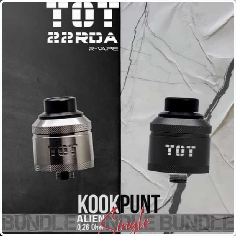 Jual Authentic Tot Rda 22Mm By R-Vape X Cikini Vape Kode 265 di Seller ...