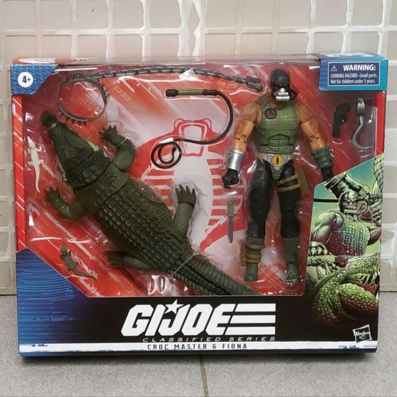 Jual HASBRO GI-JOE CLASSIFIED SERIES GIJOE CROC MASTER & FIONA ...