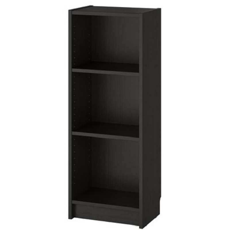 Jual Rak Buku Kecil Minimalis Kokoh Ukuran 40x28x106cm Original_Hitam ...