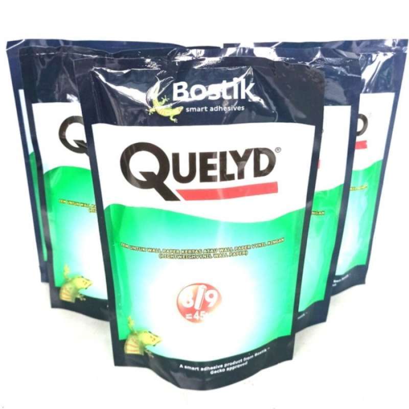 Jual Unik Bostik Quelyd Super Express Lem Wallpaper Bubuk 250gram Berkualitas di Seller fefeheju ...