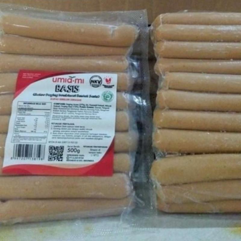 Jual Umi Basis Bakso Daging Kombinasi 500gr di Seller Gozzen Frozen ...