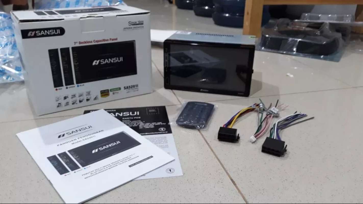 Jual Sansui SA 5201i Universal Double Din Head Unit [7 inch] di Seller ...