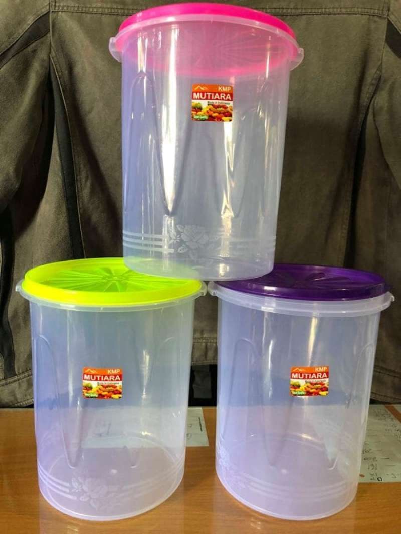 Jual (6Pcs) Toples Sealware Plastik Permen Gula Kue 4Kg/ 4Liter/ 4000Ml di Seller GENTASTORE ...