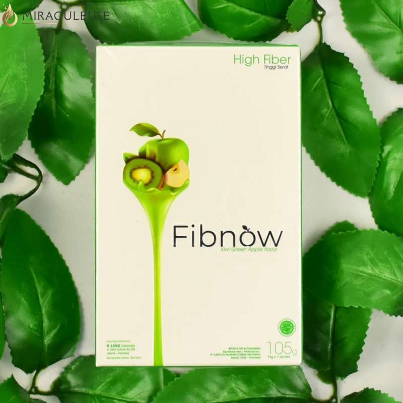 Promo Fibnow Fiber ORIGINAL K LINK Rasa Kiwi Isi 7 Sachet | Nutrisi ...