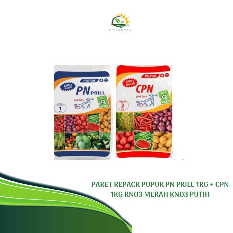 Jual PAKET REPACK PUPUK PN PRILL 1KG + CPN 1KG KNO3 MERAH KNO3 PUTIH di ...