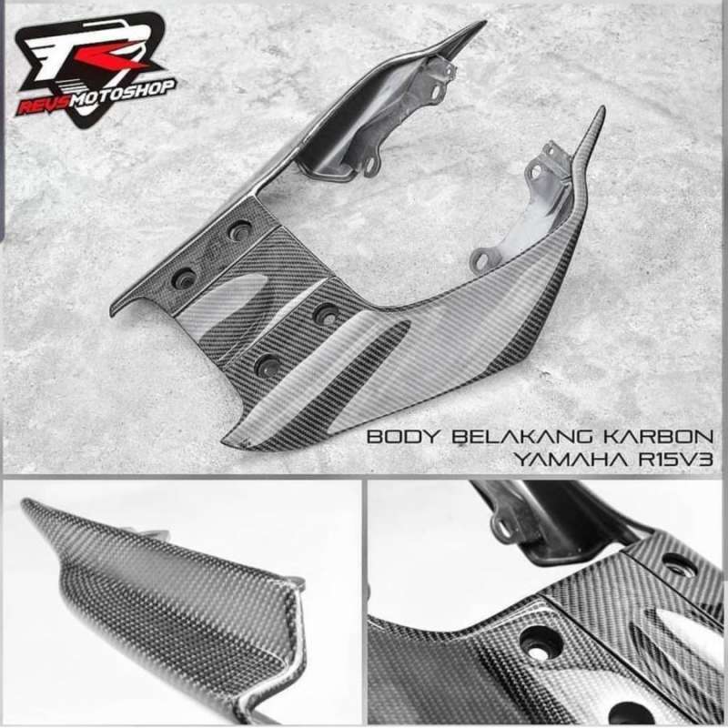 Jual Body Belakang Carbon Yamaha R15 V3 di Seller Cemerlang 6 Brothers ...