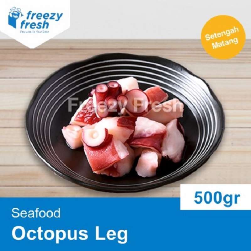 Jual Gurita Potong / Cut Octopus / Tako Leg Frozen di Seller Freezy ...