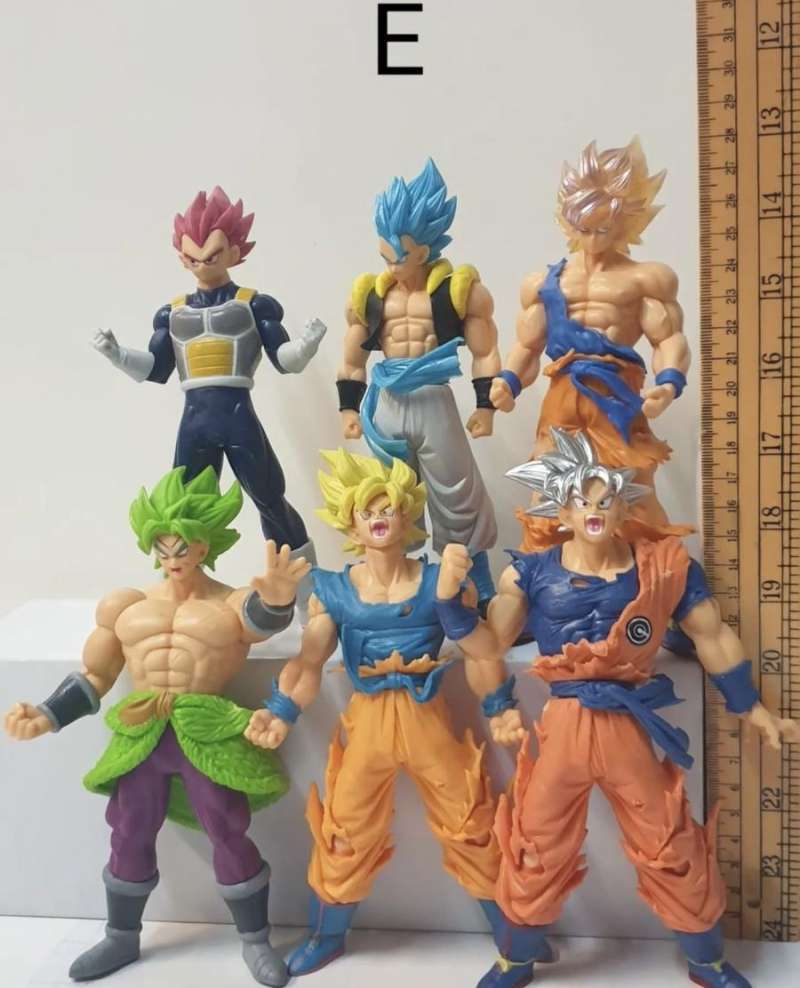 Jual Action Figure Dragon Ball Super Set Isi 6 Kode E di Seller antique ...