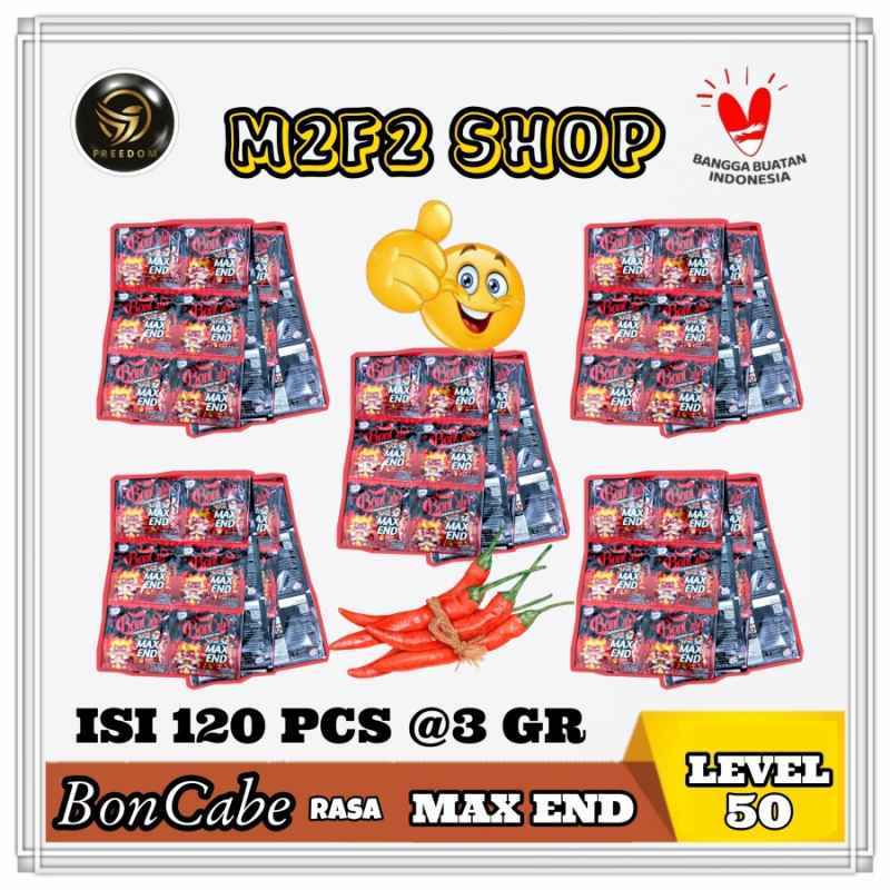 Promo BonCabe Level 50 Max End Sambal Tabur Original Sachet - 3 gr ...