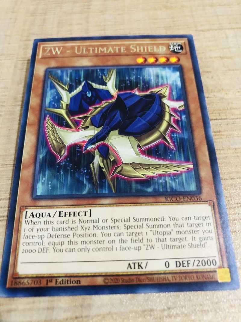 Jual Kartu Yugioh Original Zw - Ultimate Shield Rare di Seller antique ...