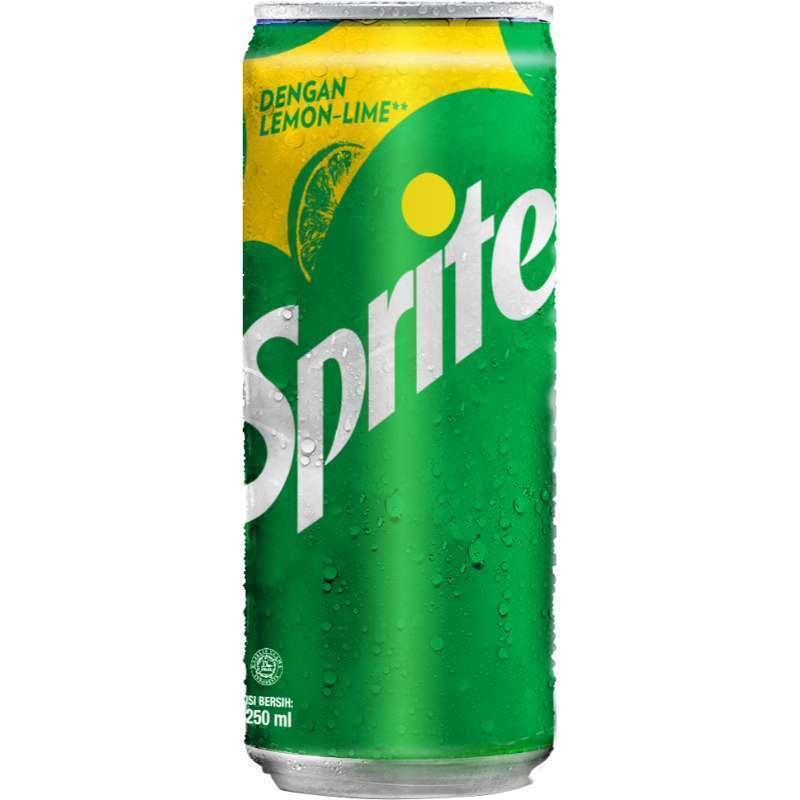 Promo Sprite Slim Can Minuman Ringan [250 mL] di Seller Blibli – Green ...